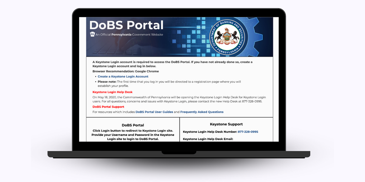 Apply for and Manage Non-Depository Licenses | Commonwealth of Pennsylvania