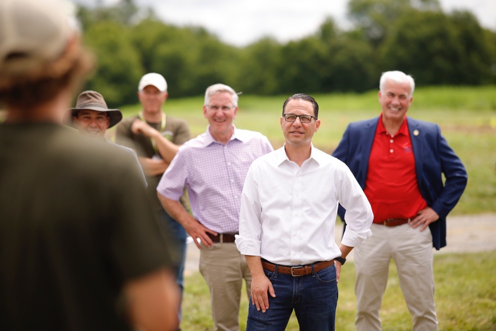 Governor Shapiro and Agriculture Secretary Redding Visit The Rodale ...