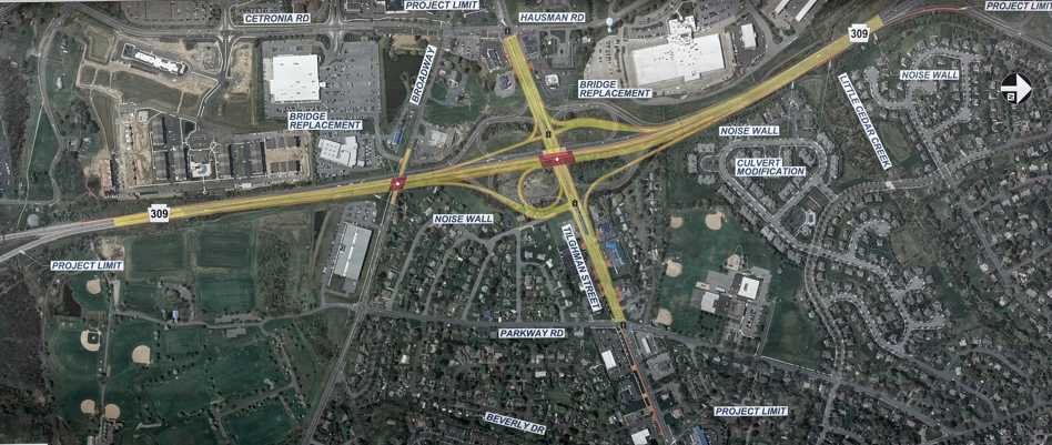 PA 309/Tilghman Street Interchange Reconstruction Project | Department ...
