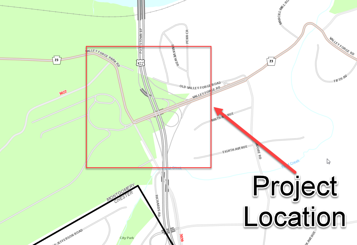 Route 23 and N Gulph Rd. Intersection Improvements | Department of ...