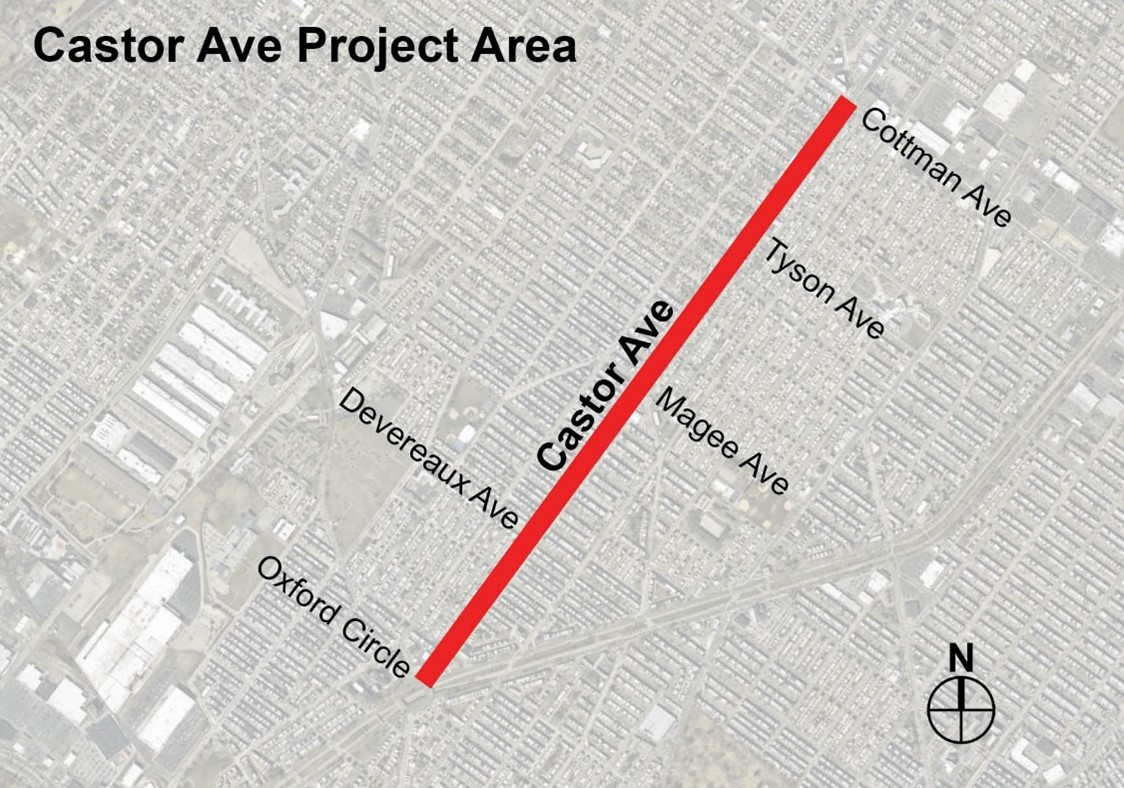 Castor Avenue Safety and Streetscape Improvements Project | Department ...