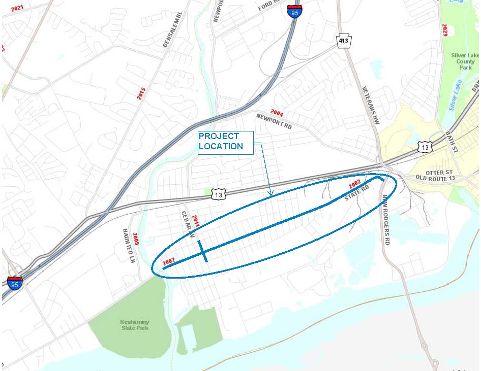 State Road Improvements: Neshaminy Creek to Route 413 | Department of ...