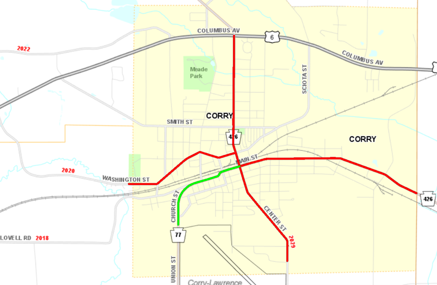 Corry Paving Project | Department of Transportation | Commonwealth of ...