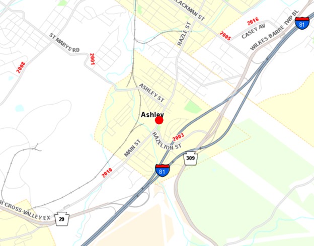 Route 2010 Main Street over Sugar Notch Run Bridge Project | Department ...