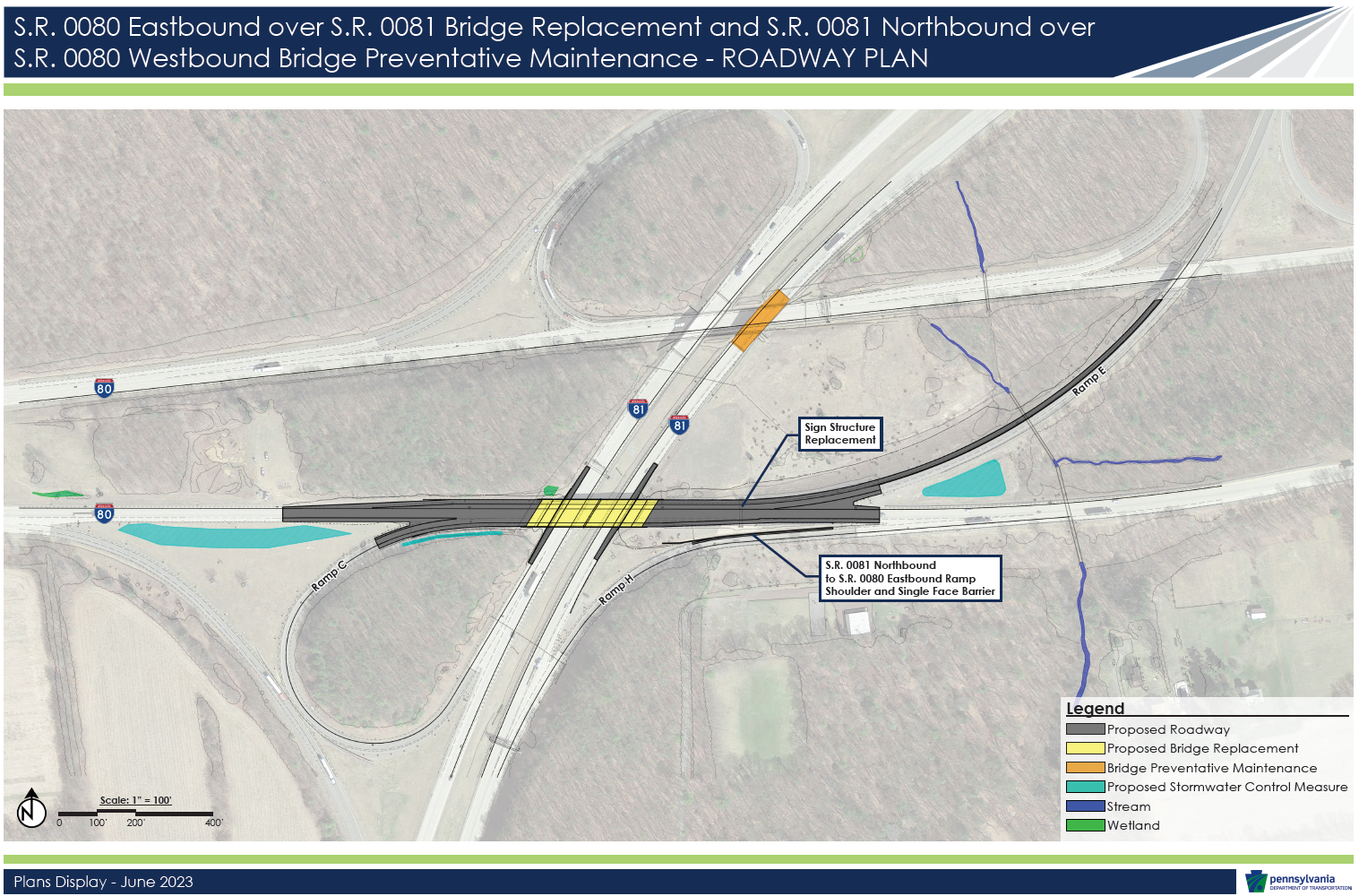 Interstate 80 Bridge over Interstate 81 | Department of Transportation ...