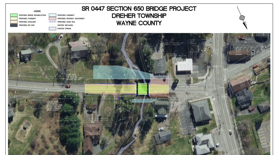 Route 447 Section 650 Superstructure Replacement Project | Department ...