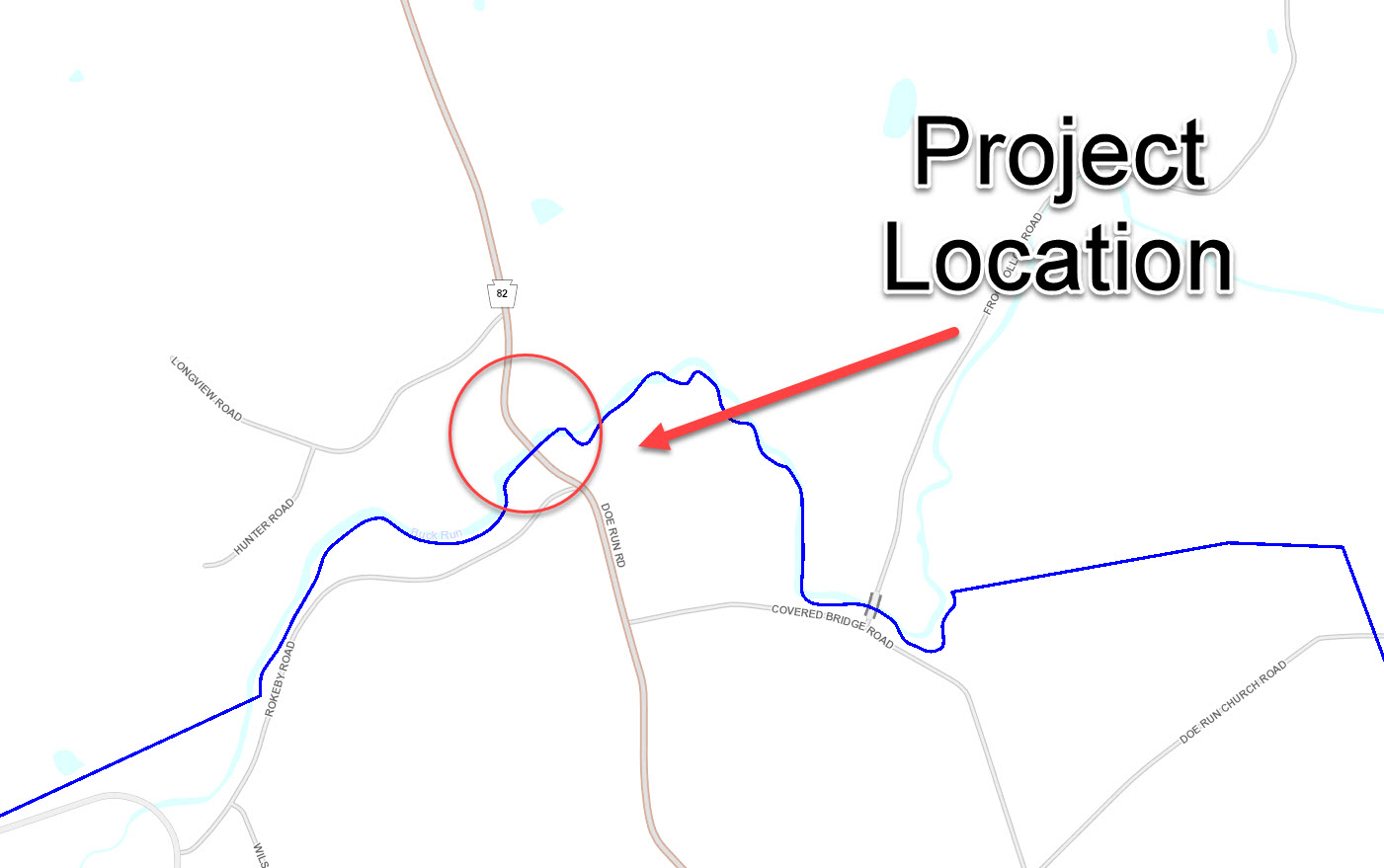 Doe Run Road Over Buck Run Bridge Replacement | Department of ...