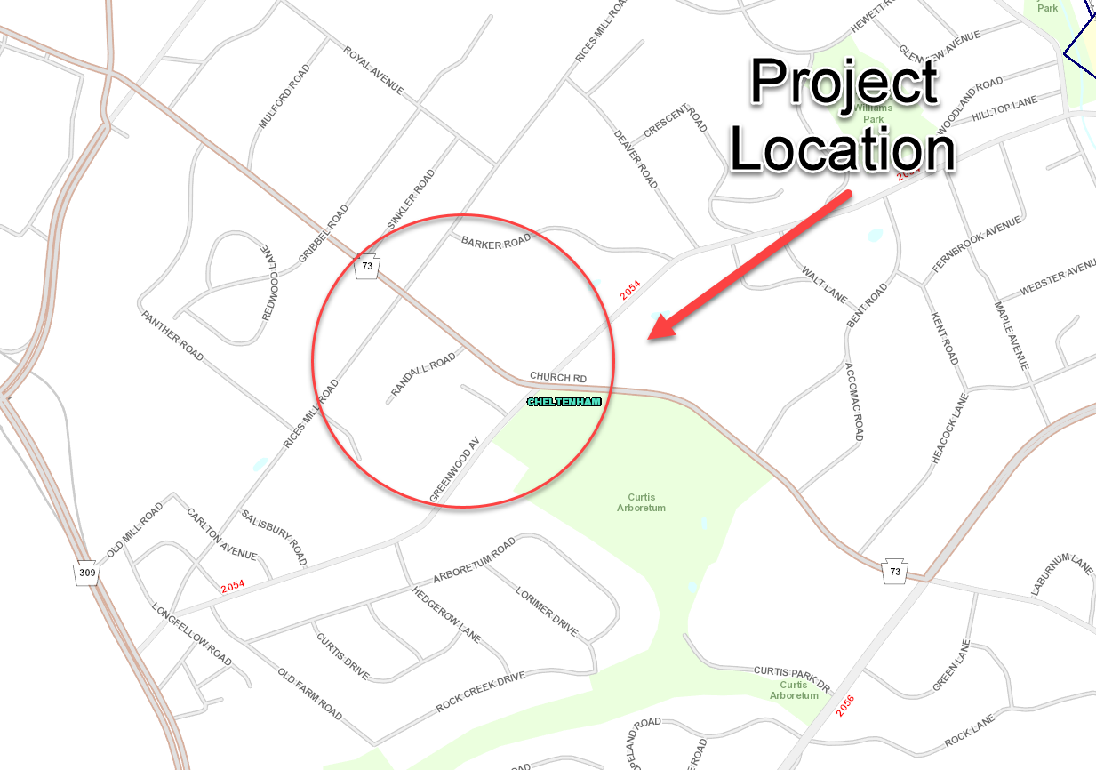Route 73 (Church Road) Intersection Improvements | Department of ...