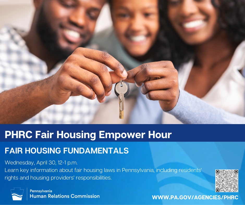 Register for an upcoming PHRC Event | Commonwealth of Pennsylvania